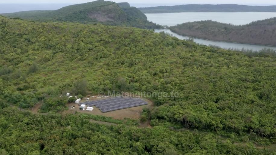 Crown Prince commissions Niuafo'ou hybrid solar mini-grid | Matangi Tonga